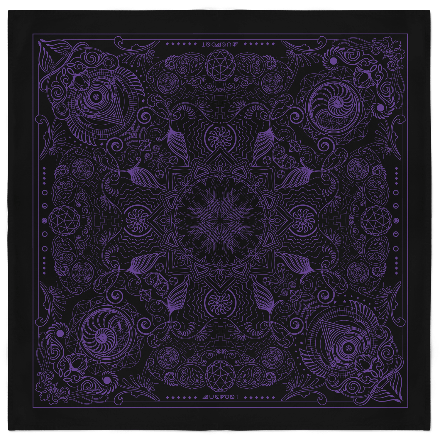 Purple Bandana